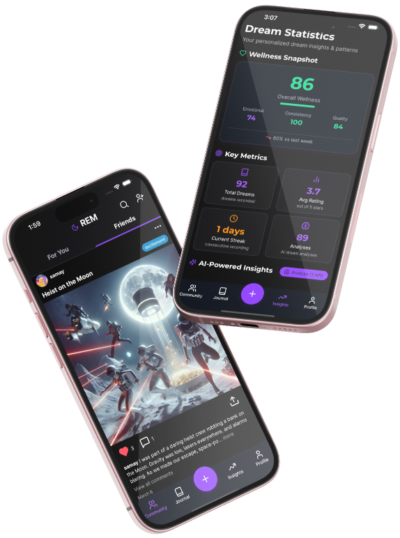 Rem – AI Powered Social Dream Journal | Discover Yourself